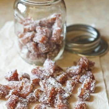 Home Made Vanilla Honey Candied Ginger • THF