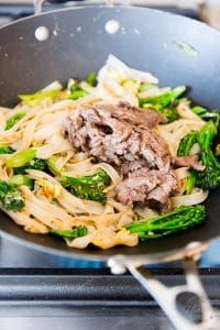 Healthier Beef Pad See Ew • THF