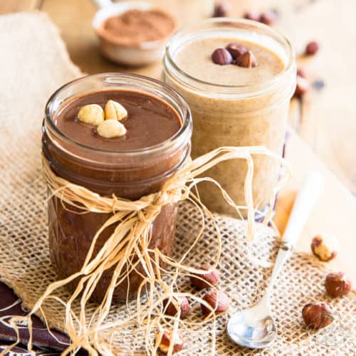 Hazelnut Butter 2 ways: All Natural and Dark Chocolate – THF